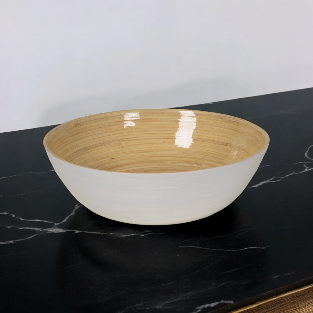 Bamboo Bowls & Servers – albert L. (punkt) USA