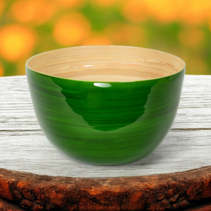 Bamboo Bowls & Servers – albert L. (punkt) USA